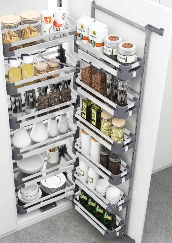 TỦ KHO INOX HỘP 6 TẦNG CÁNH MỞ EUROGOLD M040660